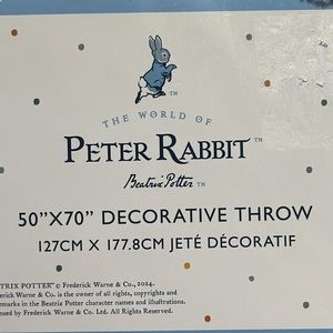 Beatrix Potter | Bedding | Beatrix Potter Peter Rabbit Velvet Soft ...